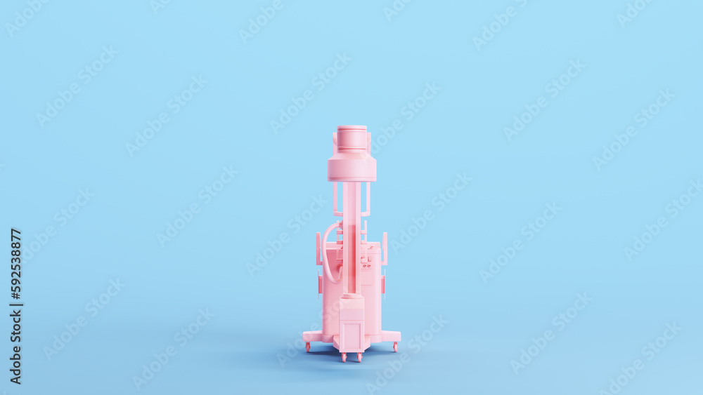 Pink Adjustable Hospital Scanner Diagnostic Device Health Care Provider ...