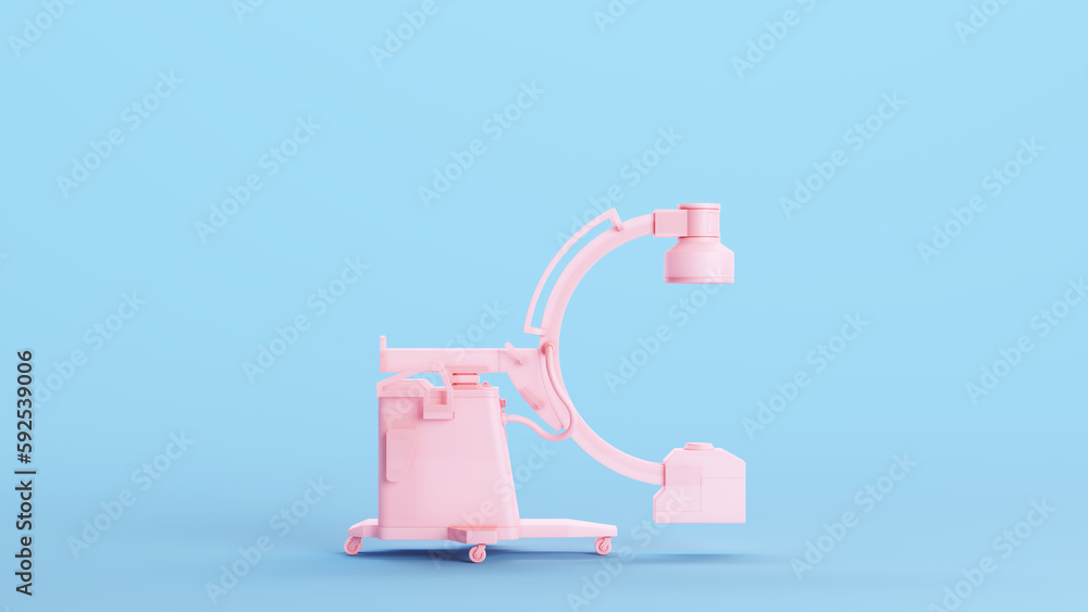 Pink Adjustable Hospital Scanner Diagnostic Device Health Care Provider ...