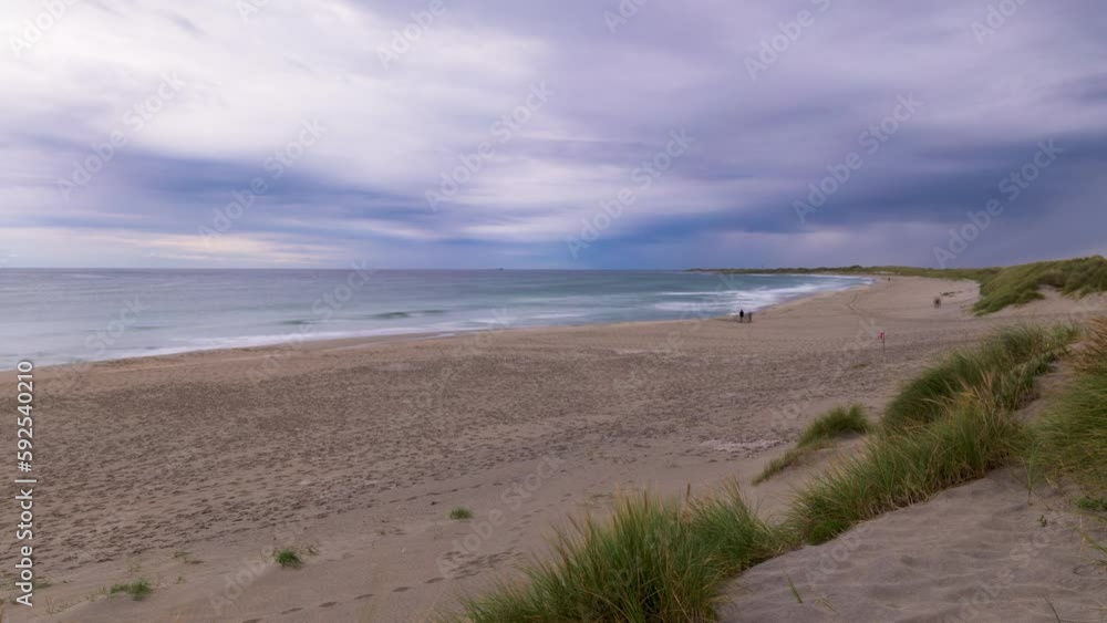 A timelapse from Sola Stranden beach, outside Stavanger in Norway ...