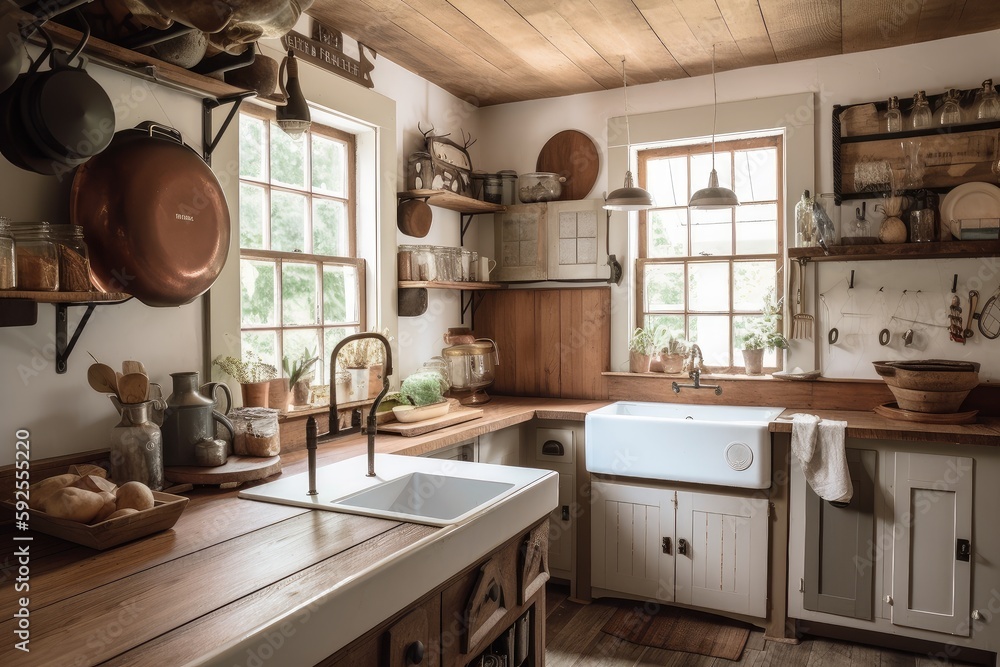 Rustic Cottage Kitchen