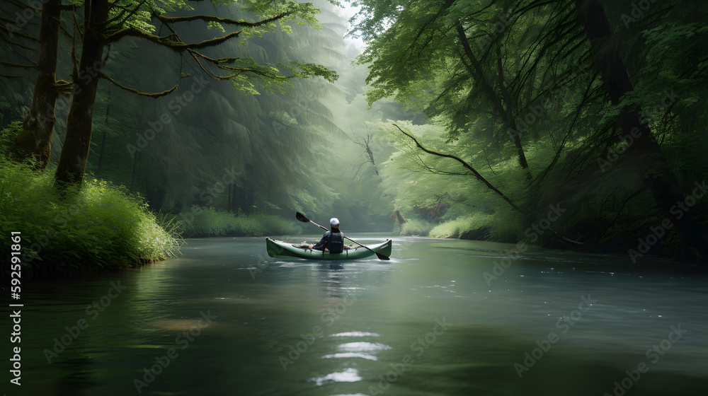 Set Kayak or canoe, Climber rope, Swiss army knife and Location of the ...