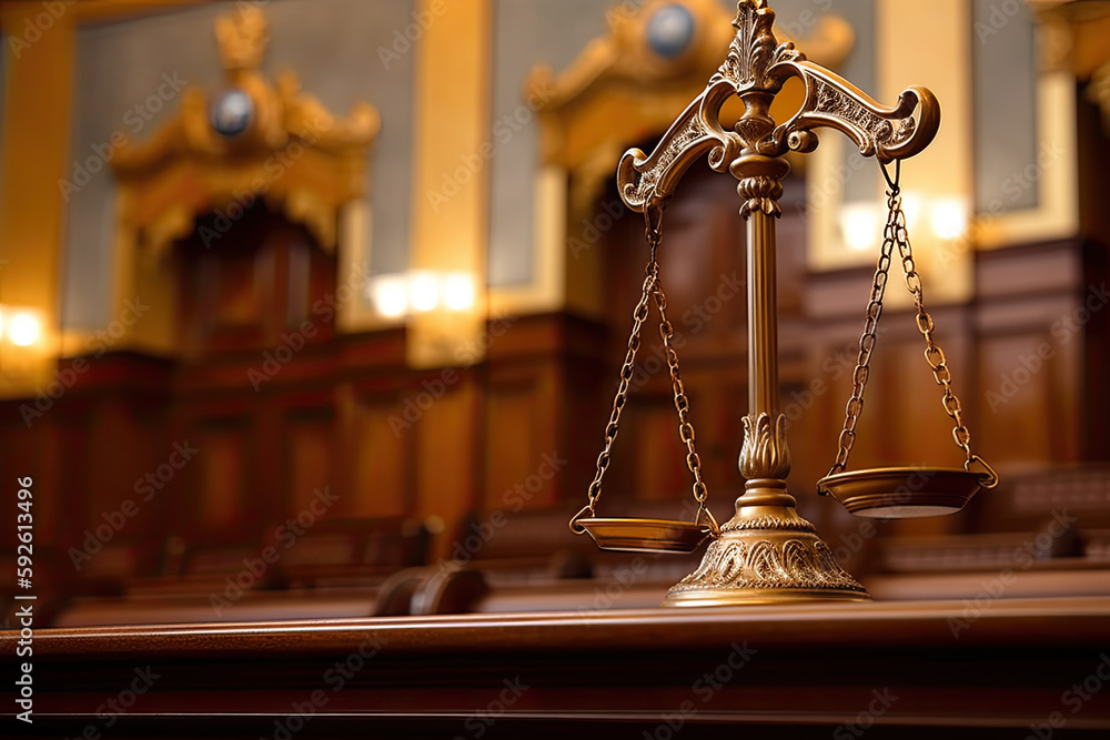 A Symbol of Fairness: Decorative Scales of Justice in the Courtroom ...