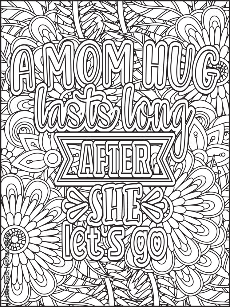 mother day quote coloring page. Mother Quotes, Mothers day, Quotes ...