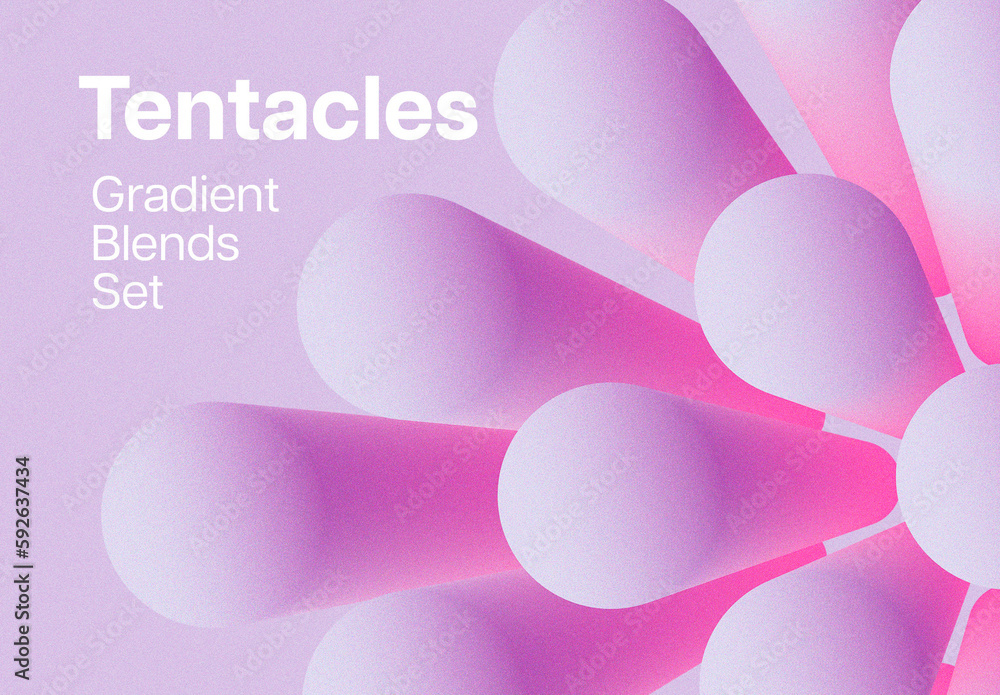Abstract Tentacles Elements Stock Template | Adobe Stock