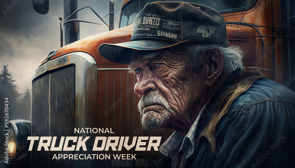 National Truck Driver Appreciation Week. Celebrate in September in the ...