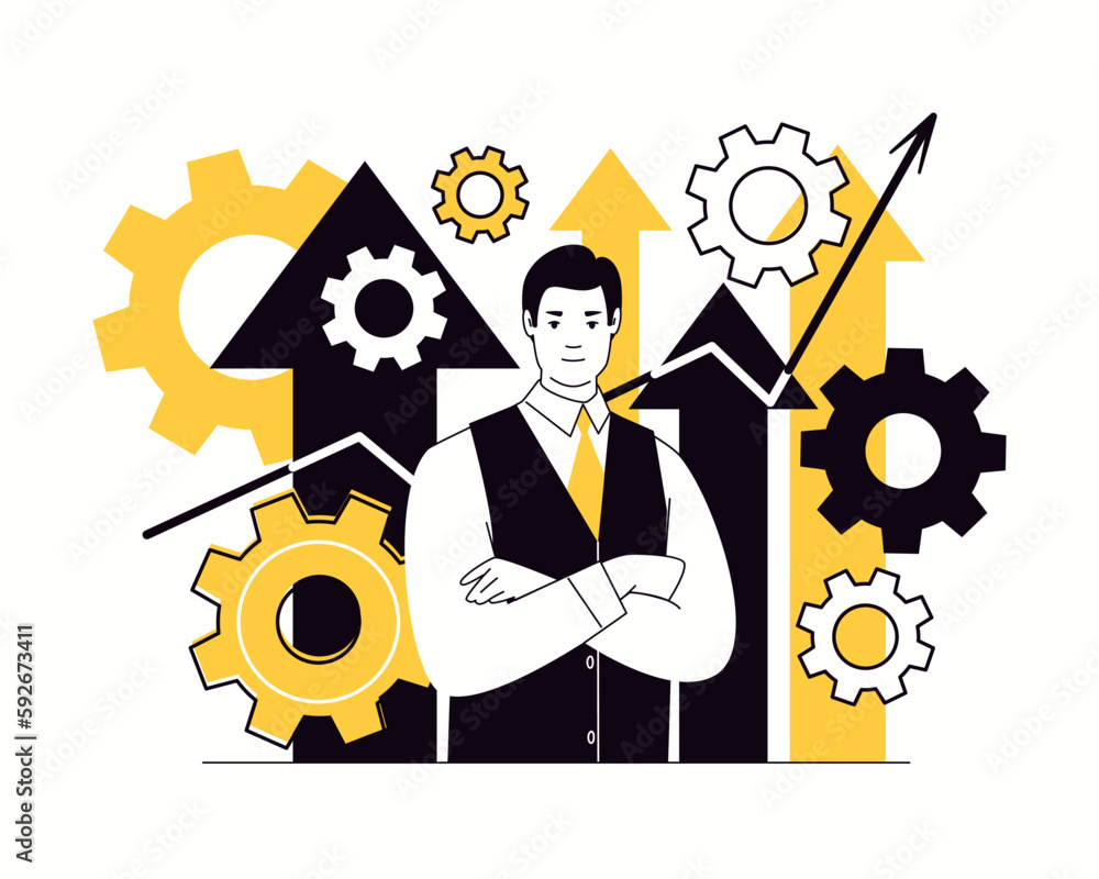 Concept of growth and development, process of achieving goals. Business ...