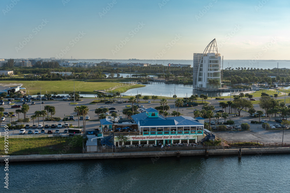 Port Canaveral, Florida: Fishlips Waterfront Bar and Grill, nautical ...
