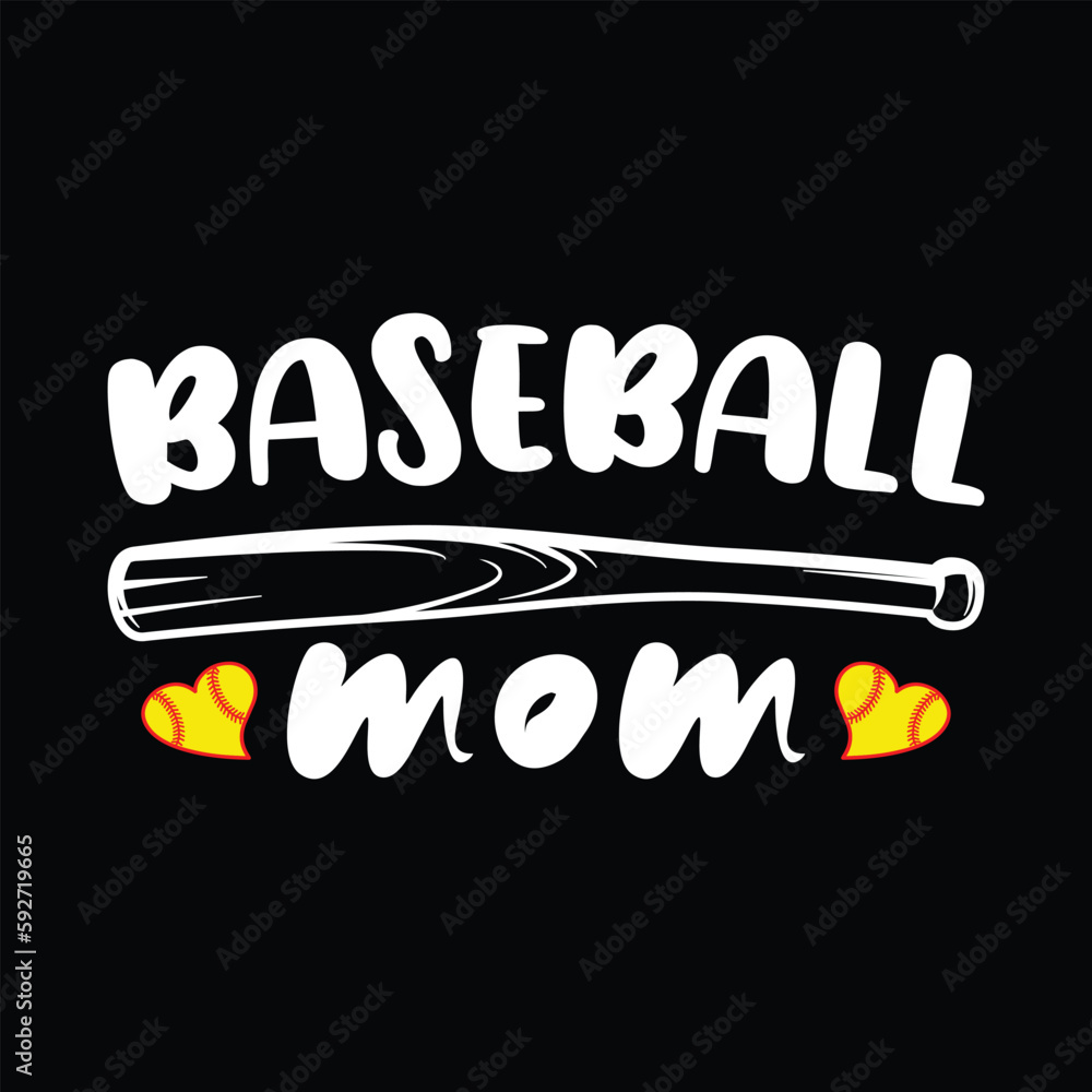 Baseball Mom SVG, Mom SVG, Funny Mom, Mama SVG, Baseball vector ...