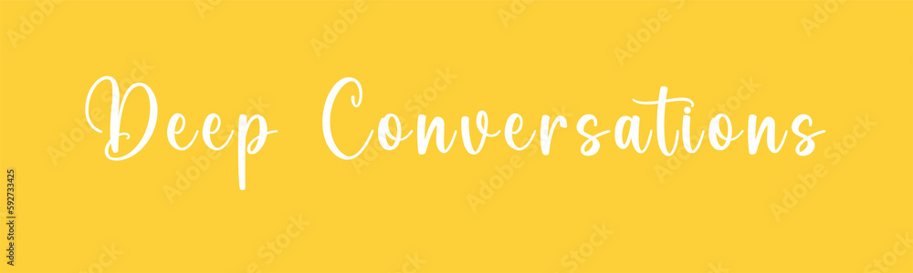 simple letter deep conversion script calligraphy banner with whiter ...