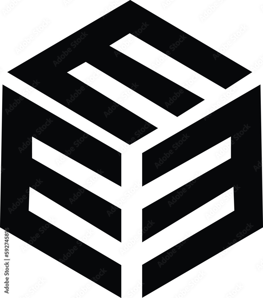 3 eee logo design Stock Vector | Adobe Stock