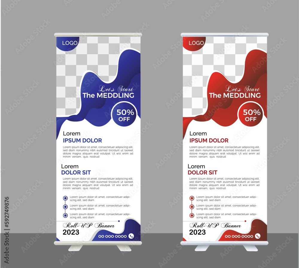 Professonal Roll Up Banner Design,Creative Roll Up banner design,eye ...