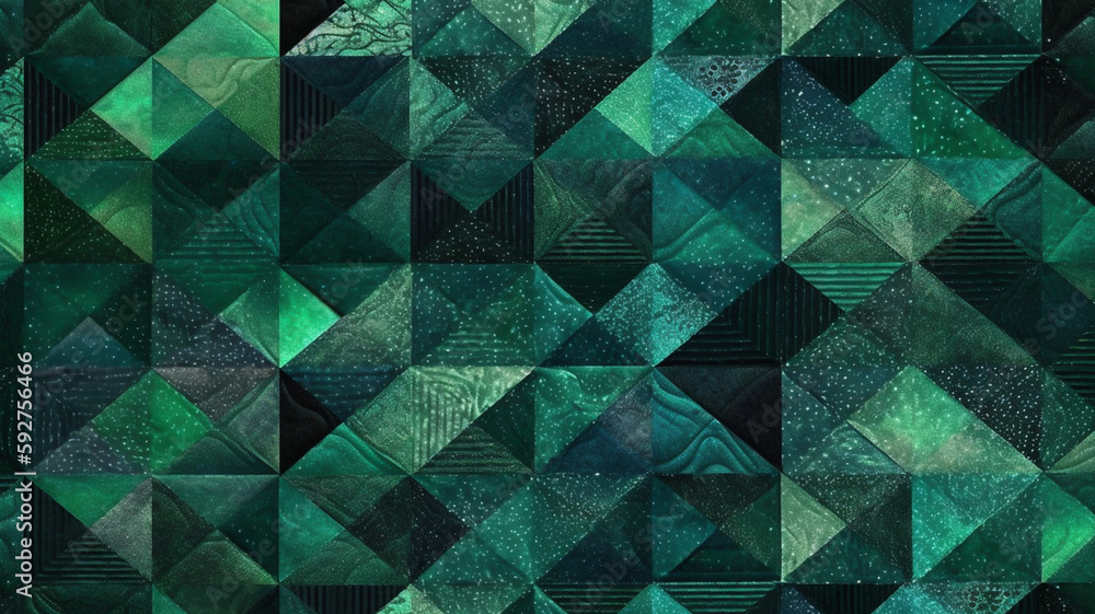 Emerald green gem kryptonite texture, background banner or wallpaper ...