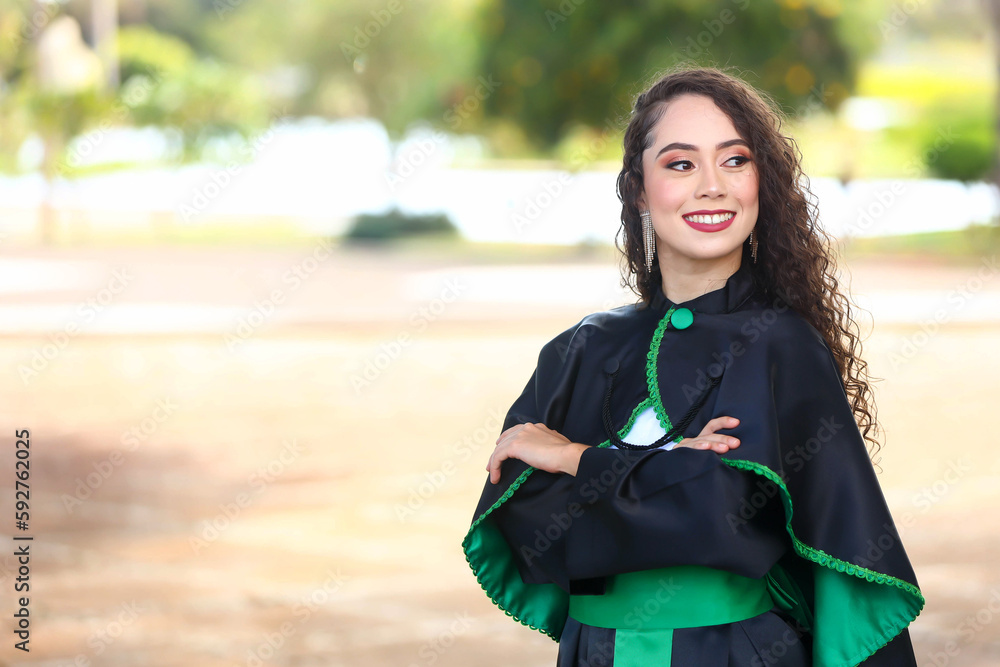 girl graduating, woman graduating, graduation, smiling, celebration ...