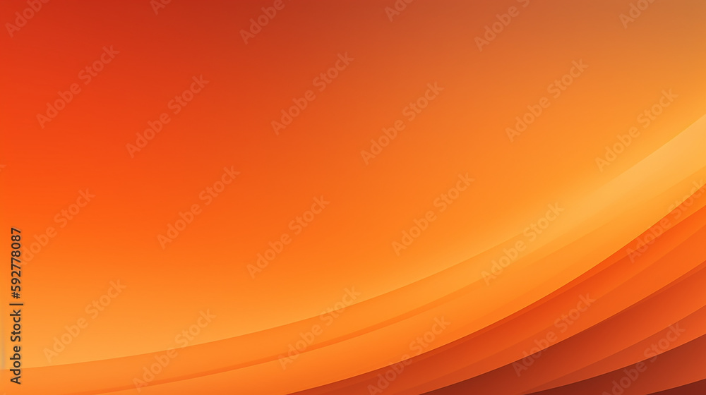 Abstract orange wave background color transition backdrop modern ...