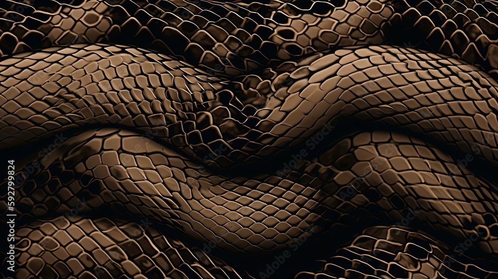 Generative AI Snake Skin: Next-Level Texture for High-Tech Design ...