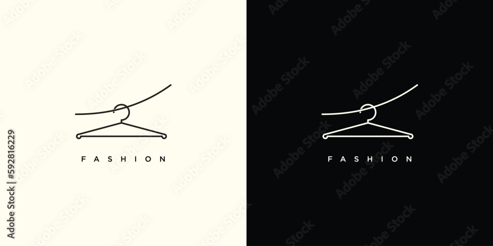 LOUNDRY LOGO DESIGN WITH SIMPLE CONCEPT FOR BUSINESS Stock Vector ...