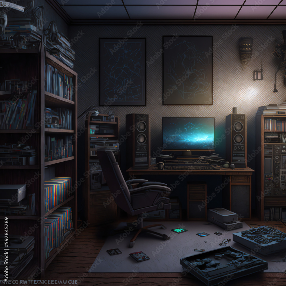 Transforming a Dark and Empty Room into a Beautiful Gamer's Paradise: A ...