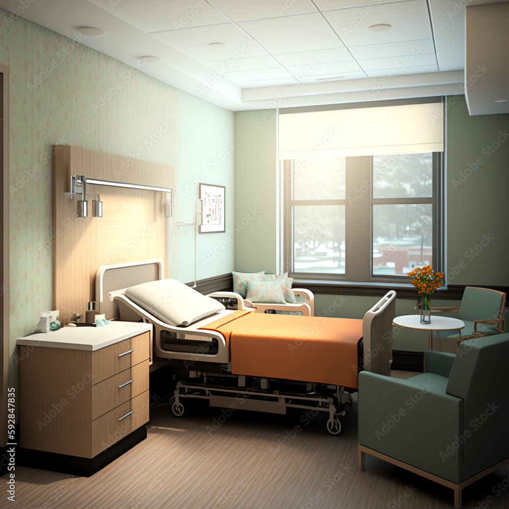Comfortable and Cozy: A Tour of Alaa Al Lahham's Patient Room in the ...