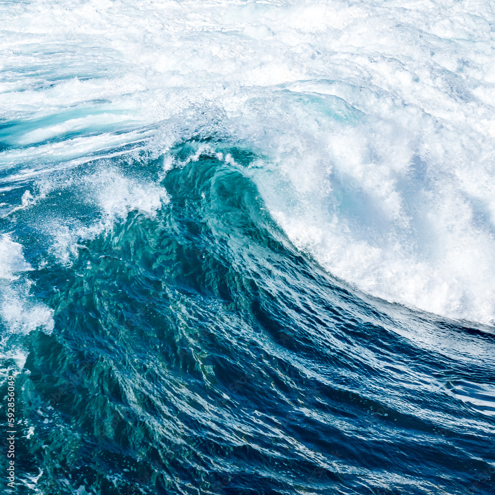 Experience the force and grace of the ocean's relentless power as a ...