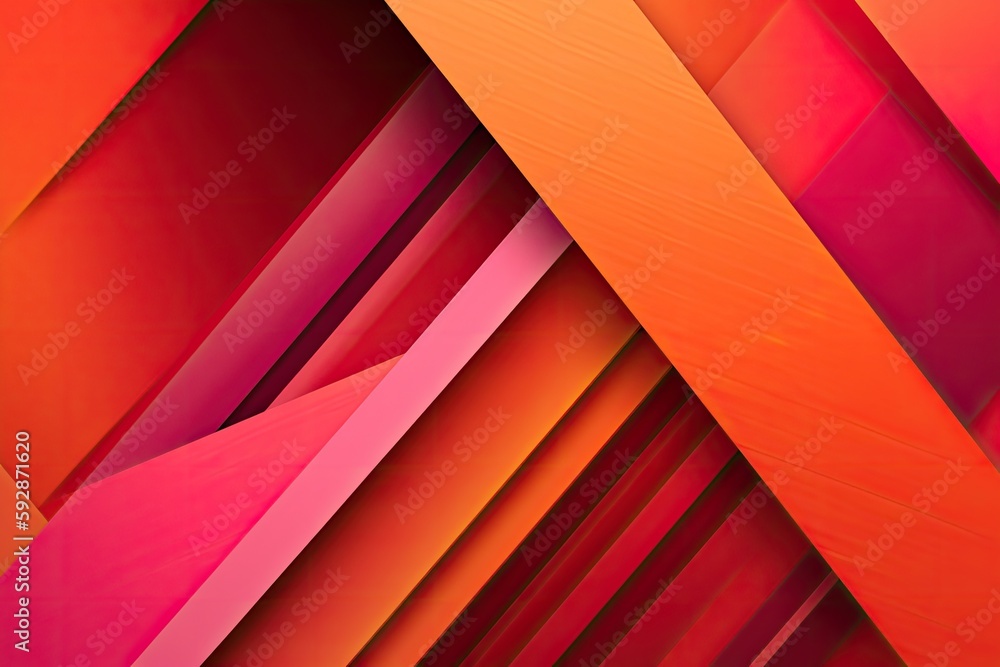 4K Wallpaper with multiple colors transitioning into parallel shades ...
