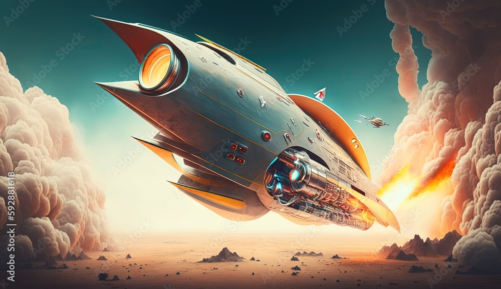 1950s Concept Spacecraft