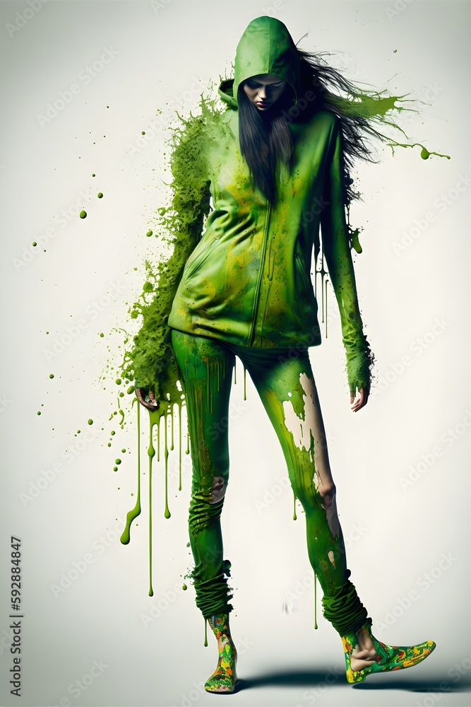 If chimichurri was a person dripping from head to toe real person ...