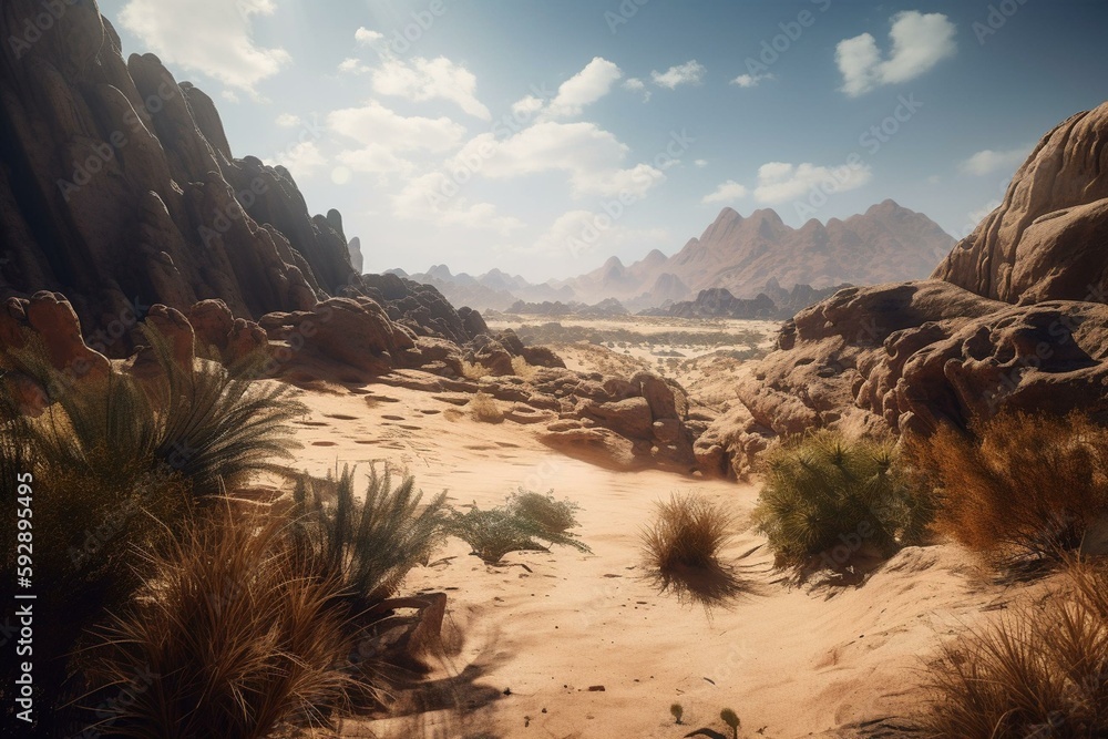 Unreal Engine 5 Cinematic: A Hyper-Detailed Desert Landscape Boasts ...