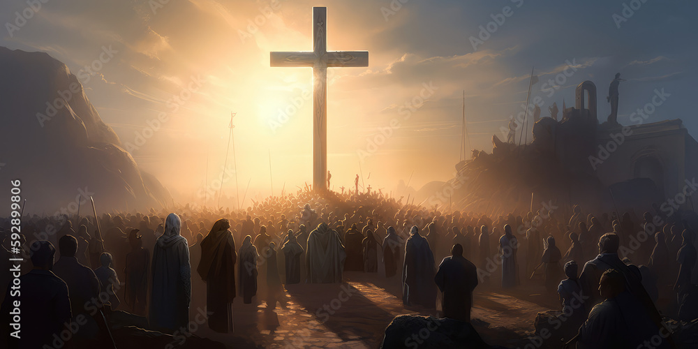 Judgement day. The return of Jesus Christ, Dooms day, Hell and Heaven ...