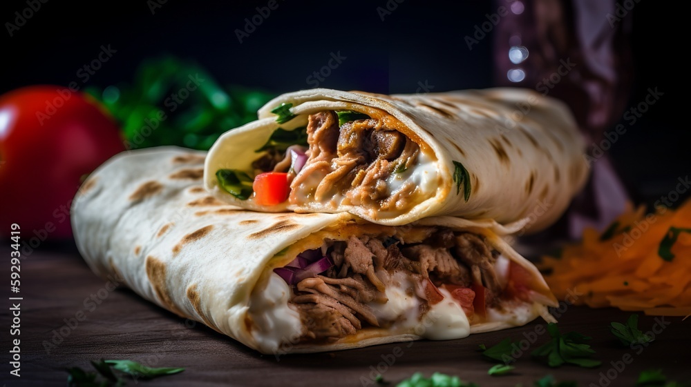 Shawarma Delight - A Middle Eastern Wrap that will leave your taste ...