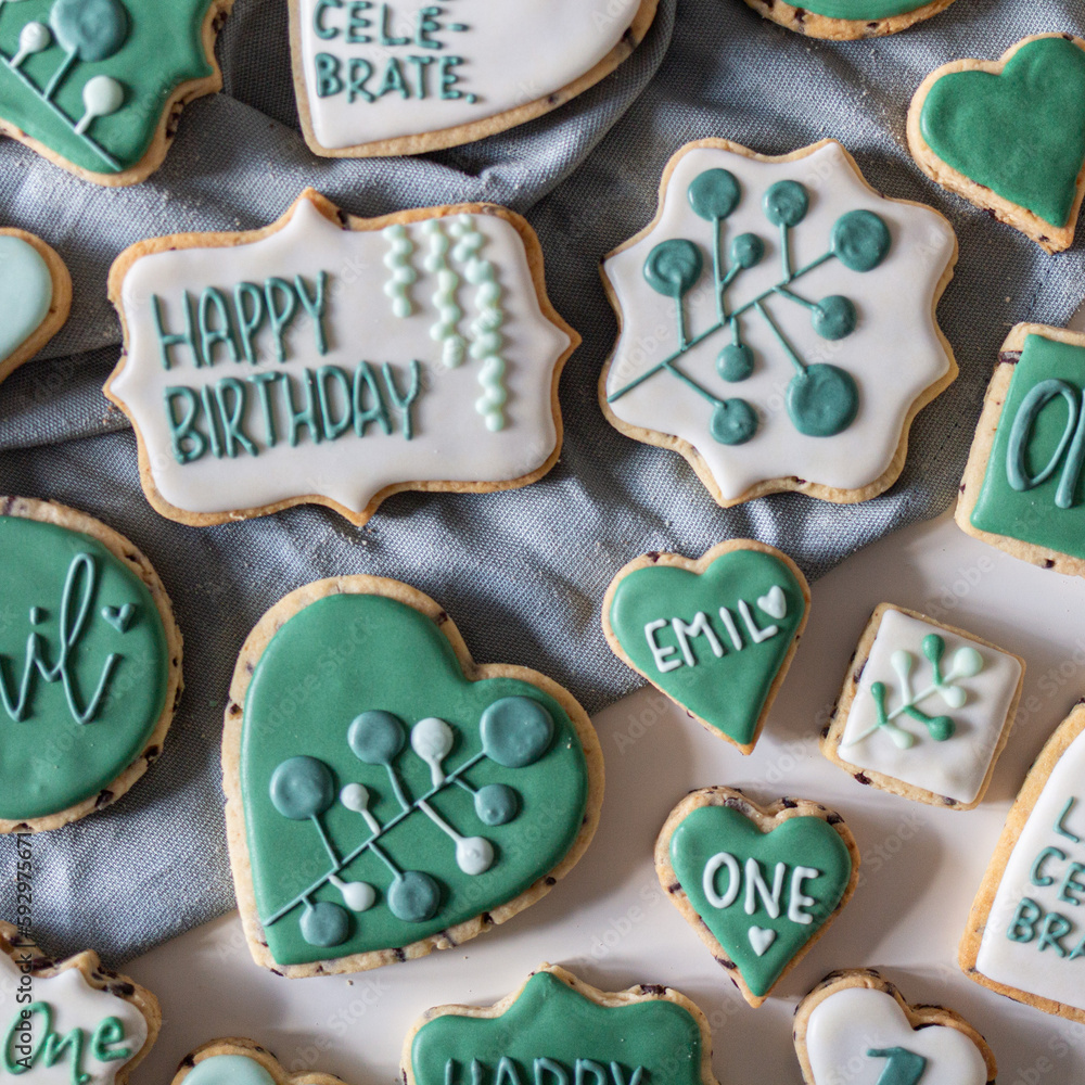 Boy Birthday Cookies