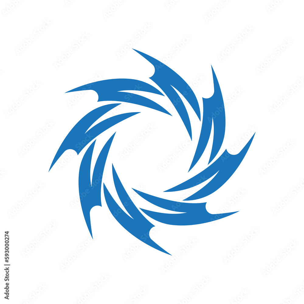 vortex symbol vector illustrator abstract icon logo template design ...