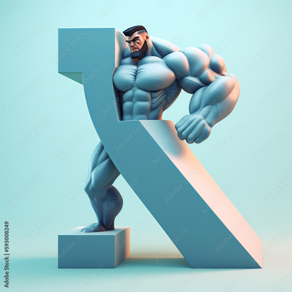 muscle, gym, alphabet, A, B, C, D, F, G, H, J, K, L, M, N, P, Q, R, S ...