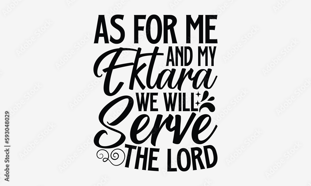 As For Me And My Ektara We Will Serve The Lord- Ektara SVG Design ...