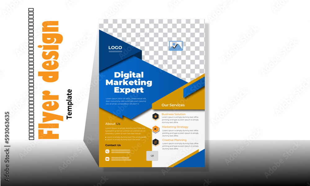 This Flyer Template Design is for business promotion, expansion and ...