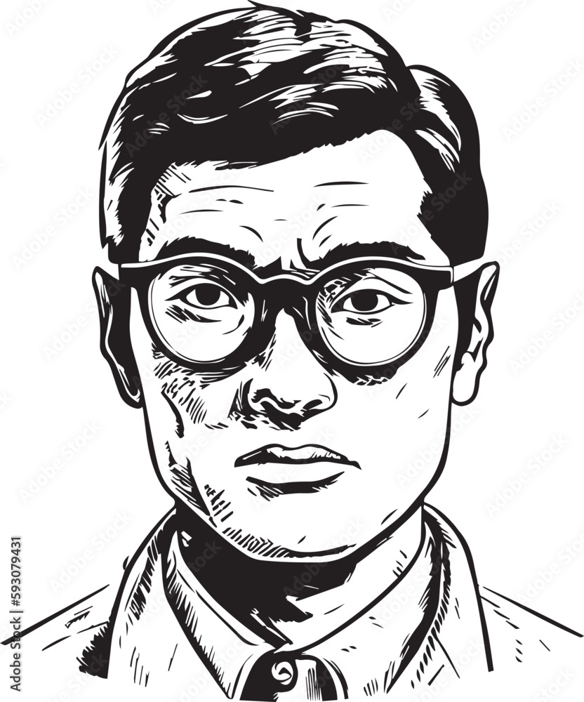 Retro Illustration Man