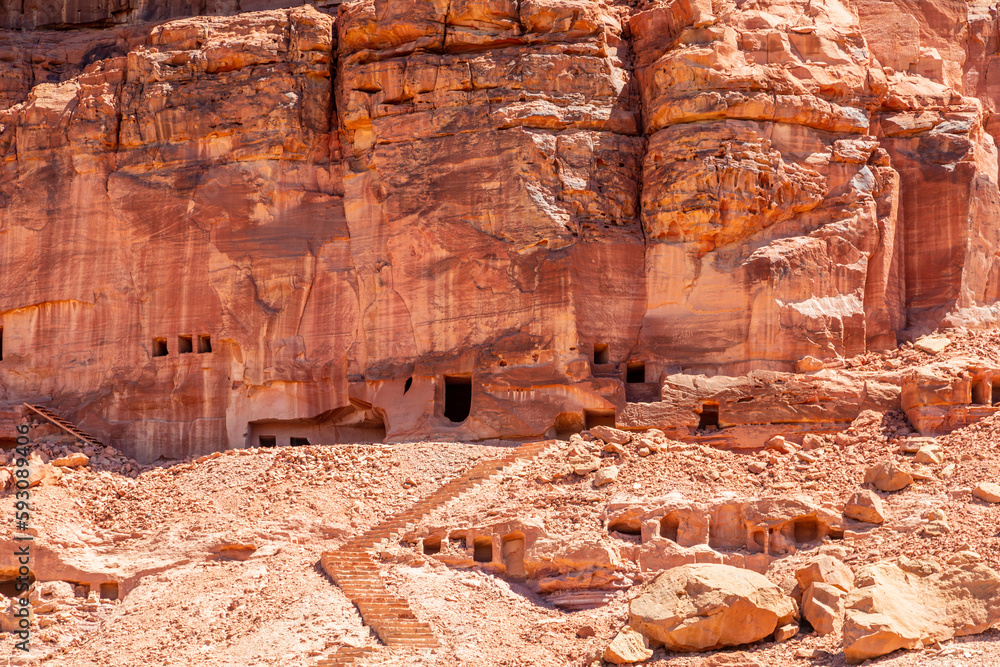 Poster Ancient tombs of Dadan the capital of Lihyan kingdom, Al Ula ...