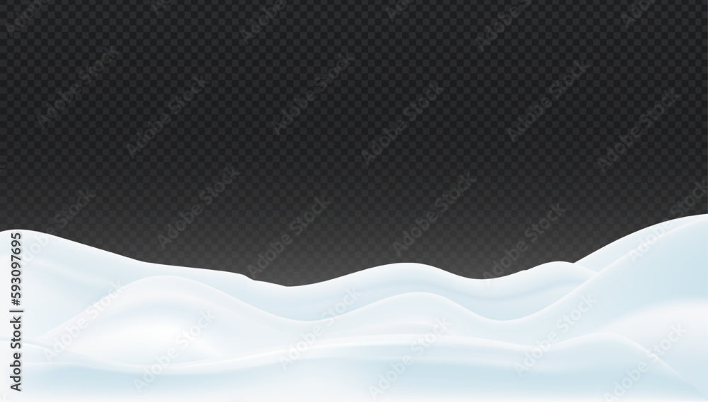 Snow field concept. Symbol of winter and cold weather on copy space ...