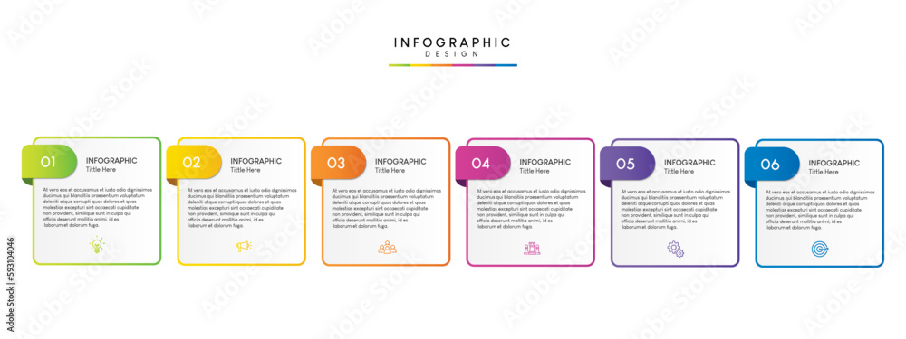 Steps business data visualization timeline process infographic template ...