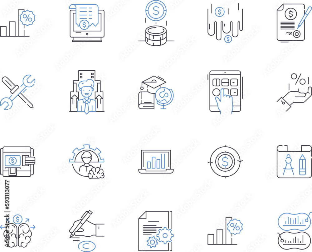 Social innovation outline icons collection. Social, Innovation ... Social innovation outline icons collection. Social, Innovation ...