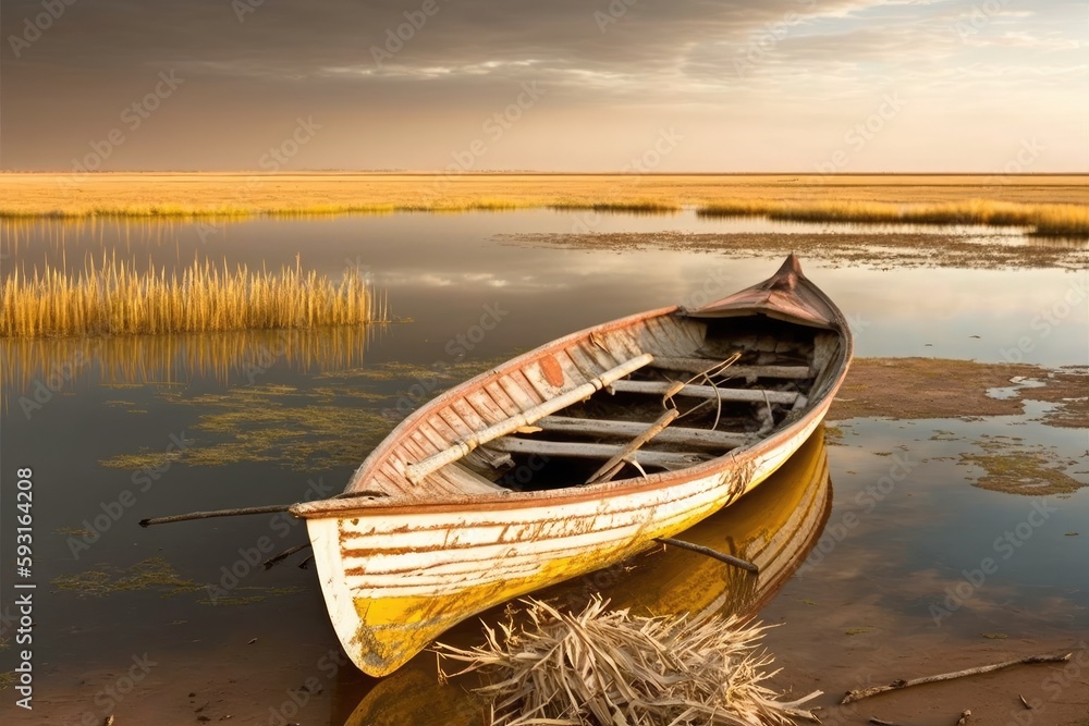 During a severe summer drought brought on by climate change and ...