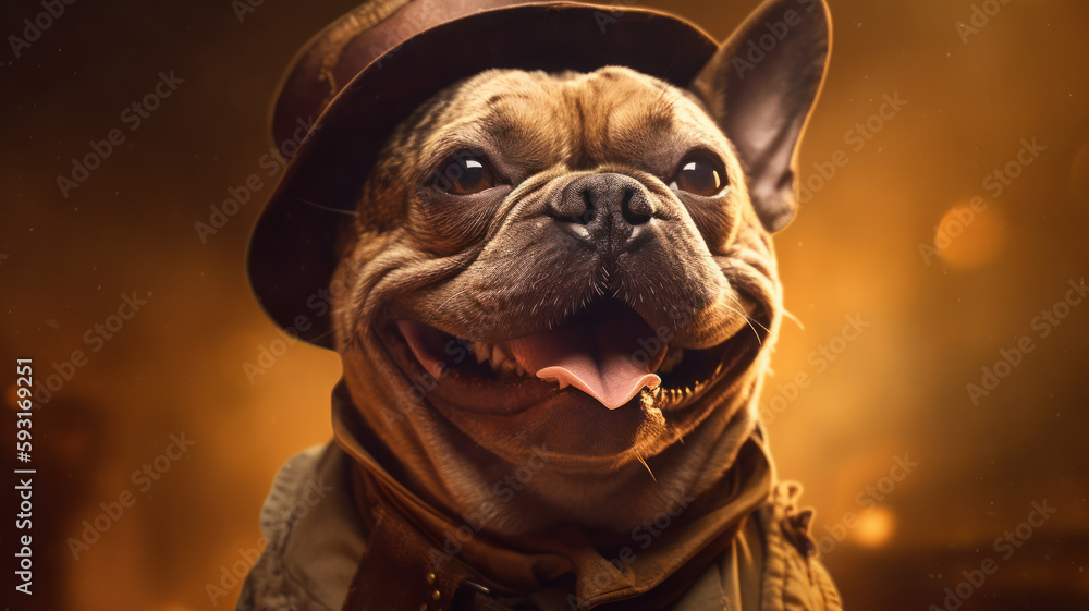 Laughing Bulldog