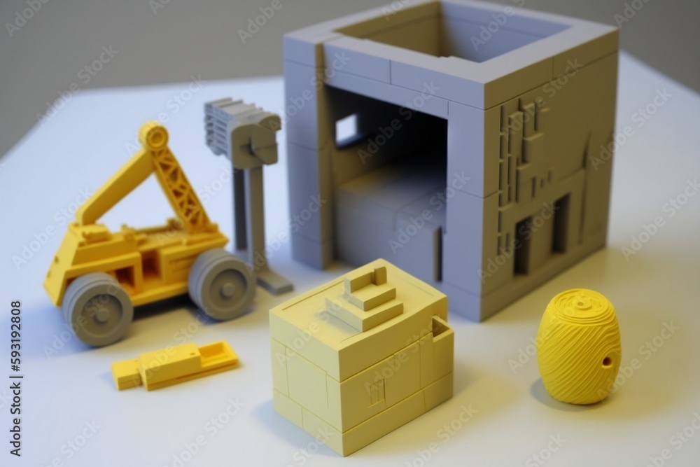 Miniature Building Model Constructed Using 3D Printing in Design ...