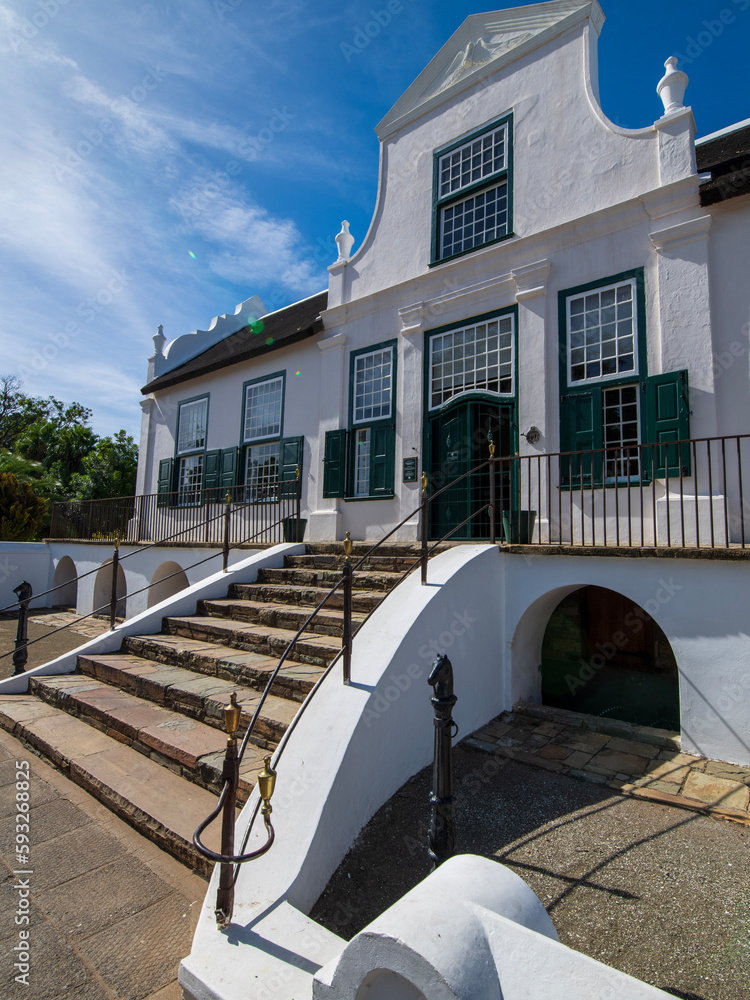 Entrance to Reinet House. Situated at the eastern end of Parsonage ...