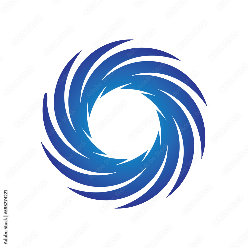 vortex symbol vector illustrator abstract icon logo template design ...