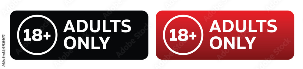18+ Adults only content Buttons isolated on background. 18+ Adults only ... 18+ Adults only content Buttons isolated on background. 18+ Adults only ...
