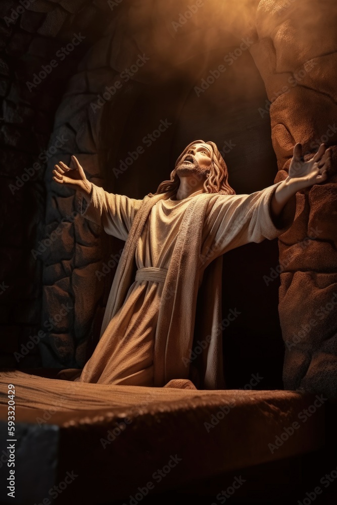 jesus after the resurrection, Jesus rises, jesus closeup face, happy ...