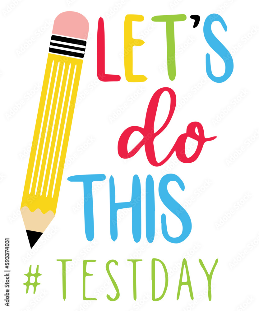 rock the test svg png bundle, you got this test day svg, Test Day svg ...