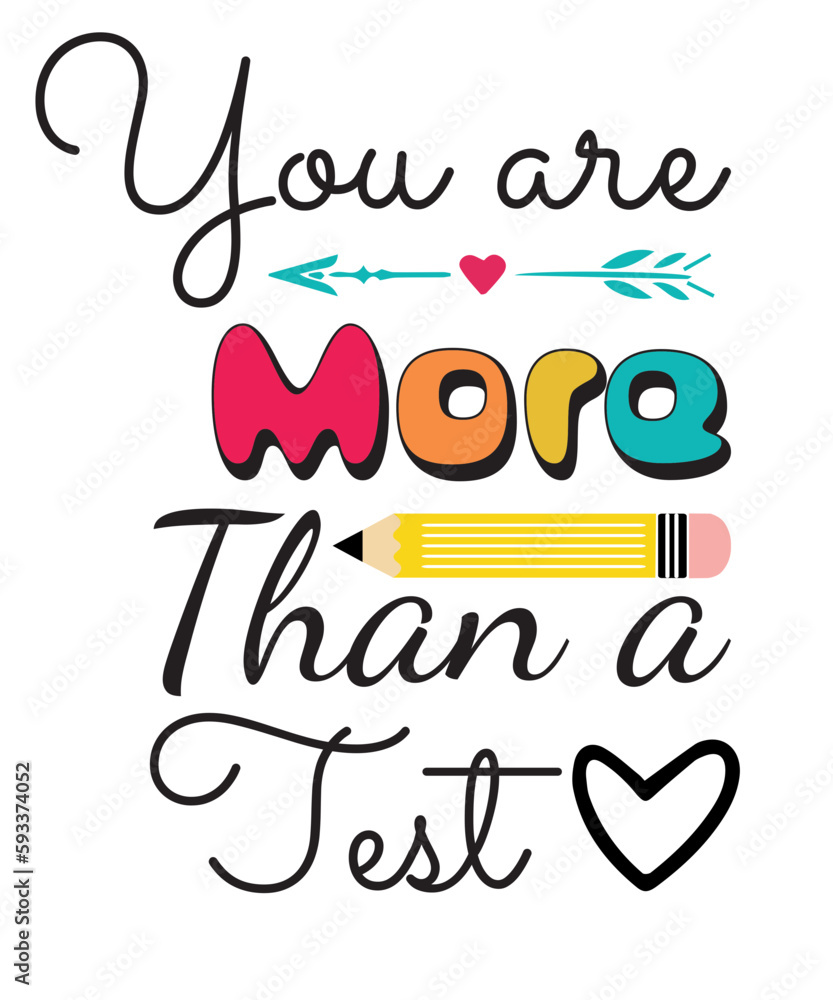 rock the test svg png bundle, you got this test day svg, Test Day svg ...