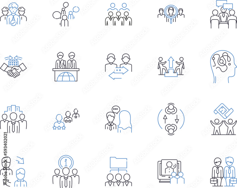 civil rights outline icons collection. civil, rights, activism ...