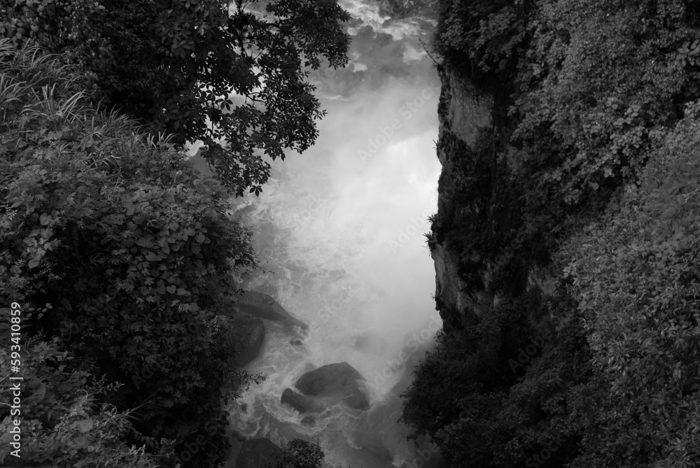 Cascadas en la selva en Xico, turístico pueblo mágico en Veracruz ...